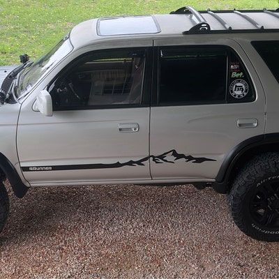 Toyota 4runner Vinyl Side Decal Sticker Graphics Kit X2 ANY COLOR - Etsy