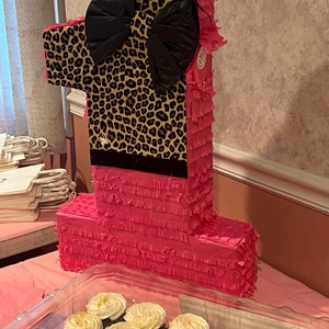 20'' Tall Number One Lumberjack Theme Piñata First - Etsy