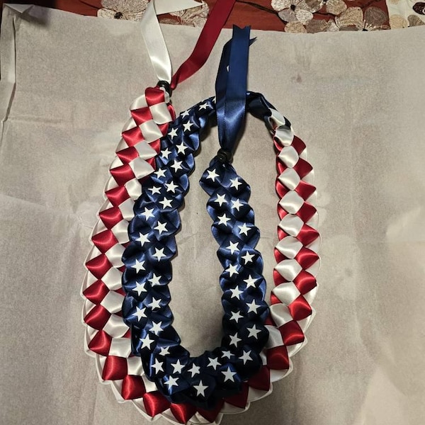 Double Ribbon Graduation Lei 2025 Personalized / Sash - Etsy