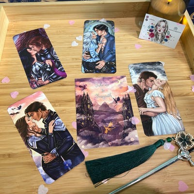 Katria & Davien, Print/bookmark, A Dance With the Fae Prince, Elise ...