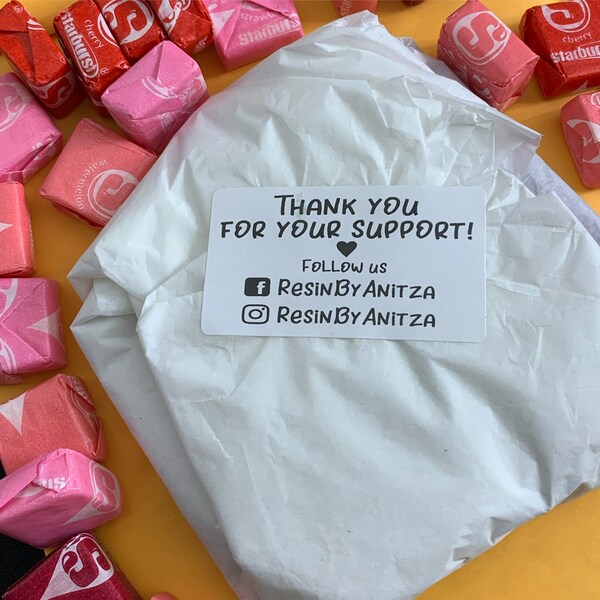 THANK YOU for Your Support Stickers, Business Stickers, Thank You ...
