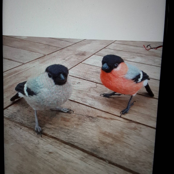 Tufted Titmouse. Bird. Wool. Nature. Souvenir. - Etsy
