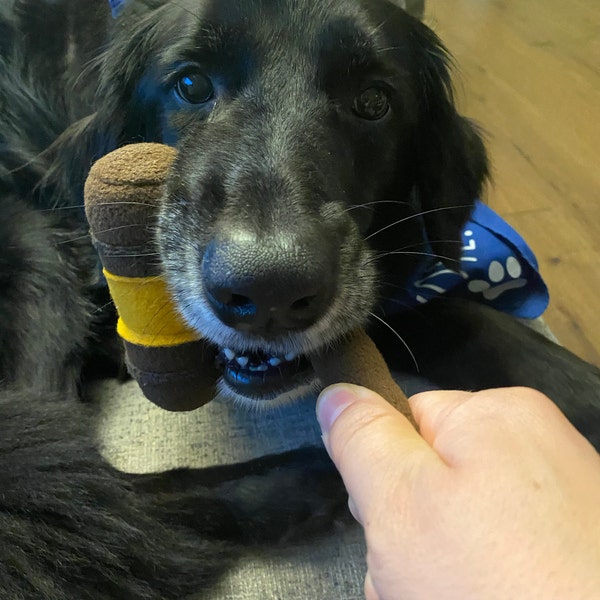 Squeaky Gavel Dog Toy - Etsy