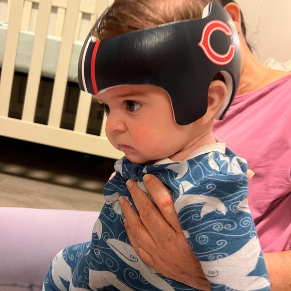 Personalized Whimsical Hat Doc Band Decoration Fun & Festive Cranial ...