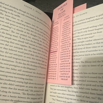 Throne of Glass Tandem Read Bookmark Printable, EOS Empire of Storms ...