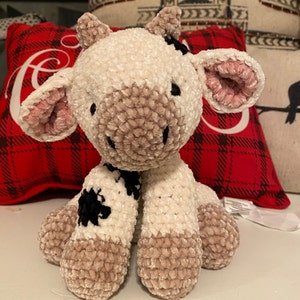 CROCHET PATTERN Colbie The Cow | Etsy