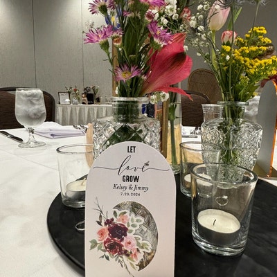 GRADUATION SEED PACKET Favors Wildflowers Personalized Eco-friendly ...