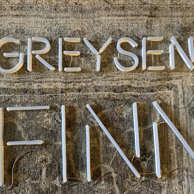 Modern Address Led Light up Sign,waterproof Address Sign,wall Led ...