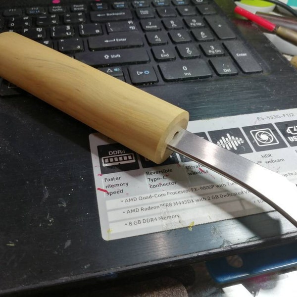 Leather Edge Creaser Stitch Pressing Device Line Creasing Iron Grooving ...
