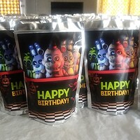 Five Nights at Freddy's Cake Topper FNAF Birthday Cake Topper 5 Nights ...