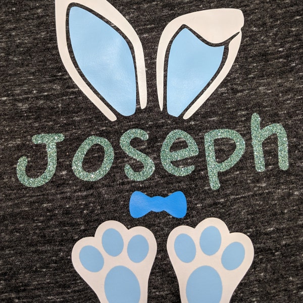 Boy Bunny Easter Svg, Easter Bunny Svg, Easter Shirt Design, Bunny Bow ...