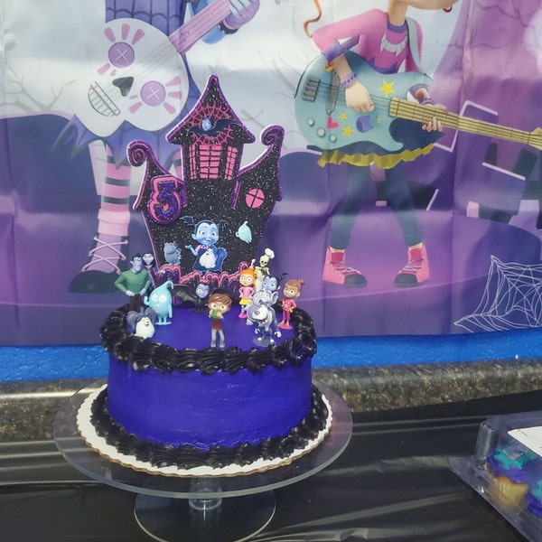 Vampirina 3d Cake Topper| Vampire Girl Party| Vampirina Birthday| Cake ...