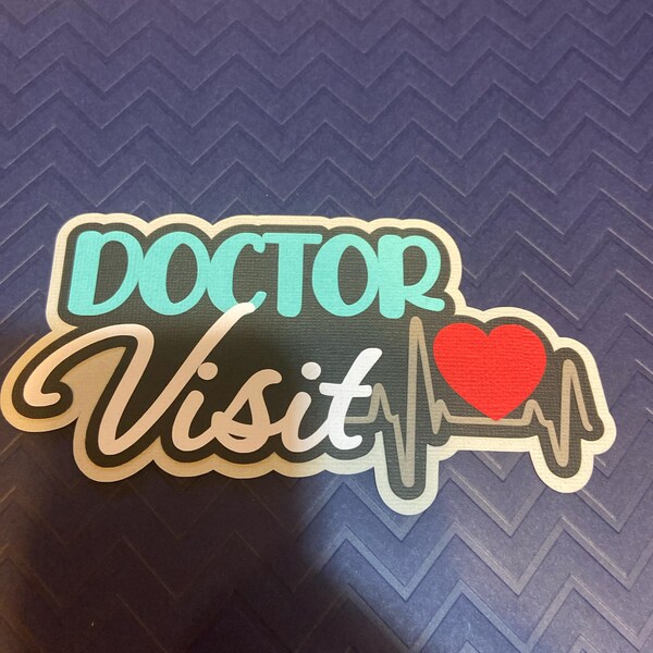 Handmade Paper Die Cut TOOL BOX & TOOLS Scrapbook Page Embellishments ...