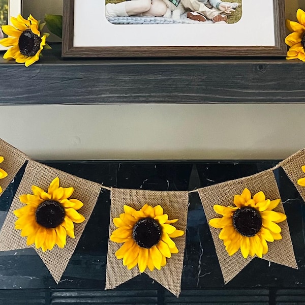 Sunflower Banner,sunflower,sunflower Party,sunflower Decor,sunflower ...