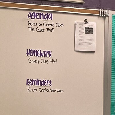 Classroom Magnets for Whiteboard Magnetic Titles for Whiteboard School ...