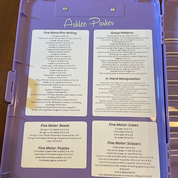 School-based Occupational Therapy Documentation Spreadsheet Template ...