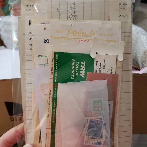 Vintage Paper Ephemera - Etsy