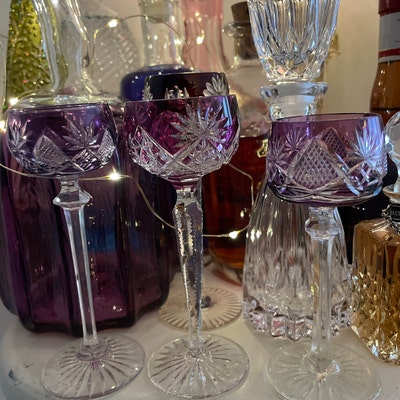 WATERFORD Crystal ASHLING Cut Sundae Dish Glass / Glasses 3 1/8 - Etsy