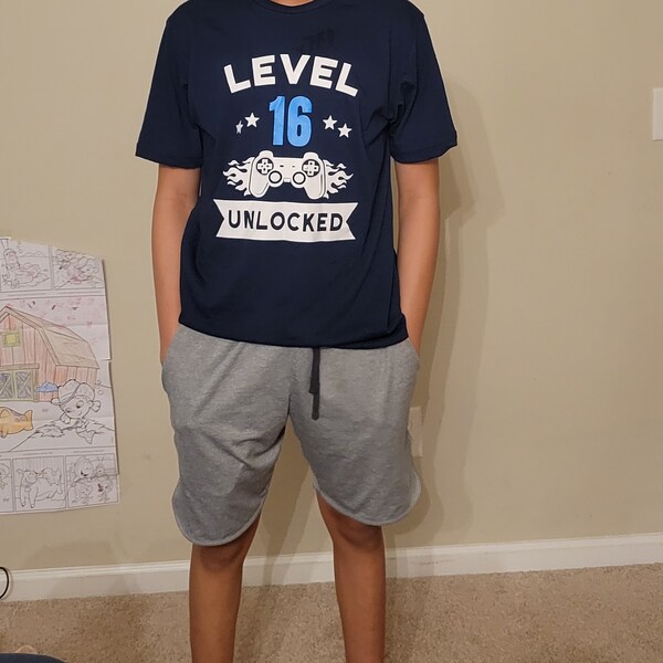 16th Birthday Svg, Level 16 Unlocked Official Teenager Svg, Joystick ...