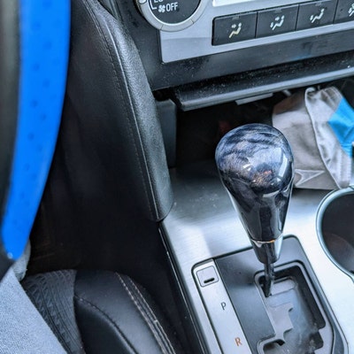 LEXUS Anthracite Leather With Dark Red Stitch Shift Knob RX350 RX450 ...