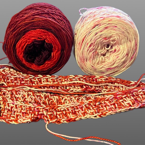 Variegated Super Bulky Yarn 70/30 Superwash Wool/alpaca Hand Dyed in ...