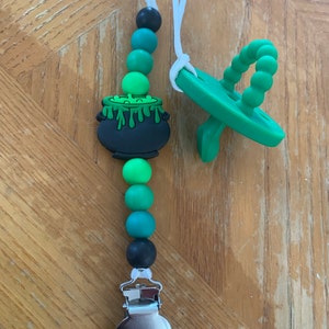 Mushroom Pacifier Clip - Etsy