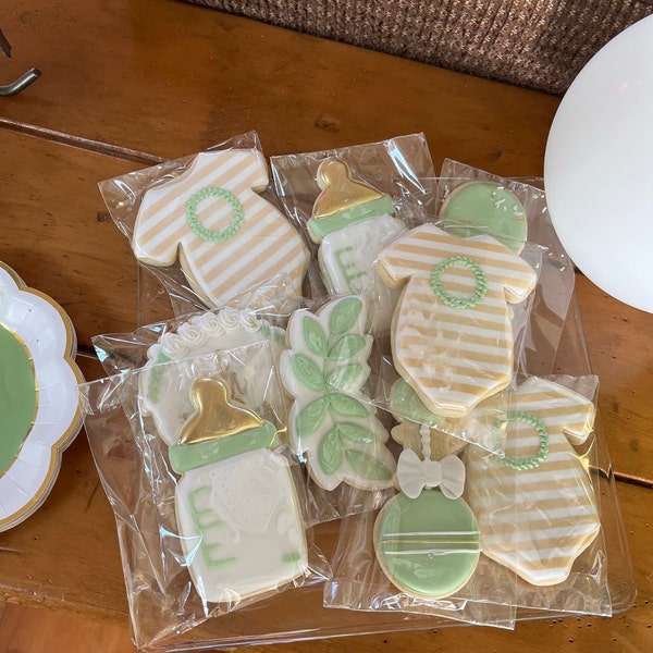 Baby Neutral Baby Shower Cookies - Etsy