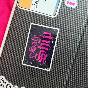 VHS Retro Custom Name Label Sticker 80s Aesthetic Sticker Name Decal ...