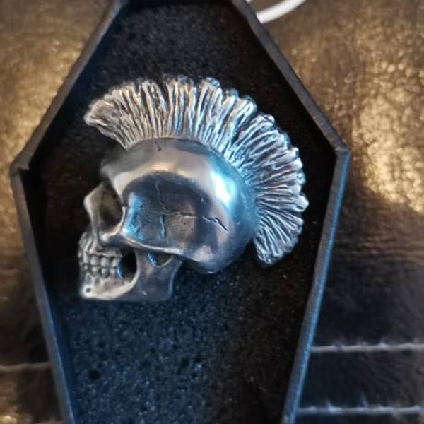 Hand Sculpted Inverted Pentagram Hand Pendant : Oxidized Alpaca Silver ...