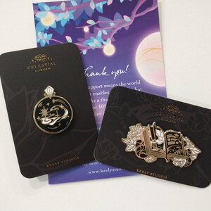 Gold Ocean of Sky Floating Islands Hard Enamel Mini Pin Set - Etsy