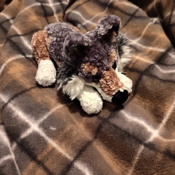 Crochet Pattern for Winter Woolfie, Realistic Eurasian Wolf Amigurumi - Instant Download PDF ...