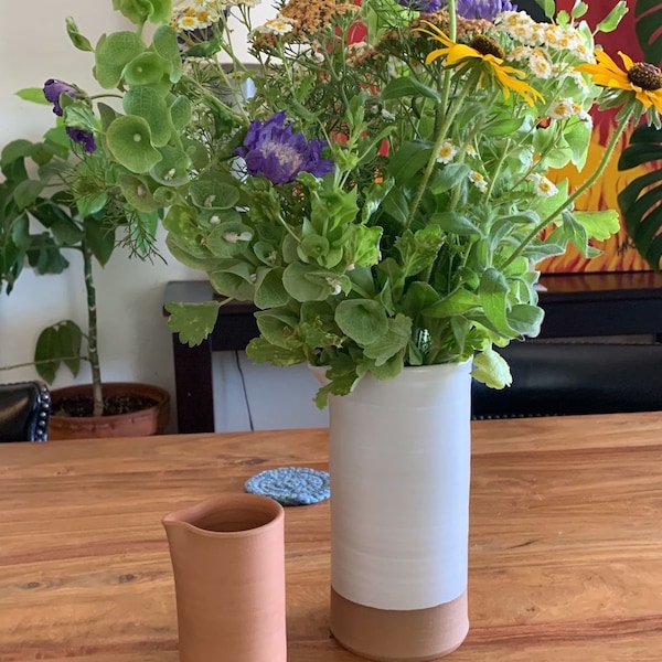 Pitcher | Farmhouse Pitcher | Ceramic Pitcher | Modern Carafe ...