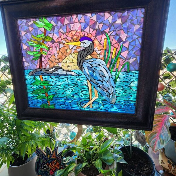 Glass Mosaic Tutorial: DIY Stained Glass Art Guide (digital Download) - Etsy