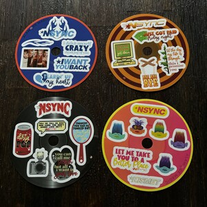 NSYNC Trolls Glitter Sticker Trolls Band Together Kismet 90's Boyband ...