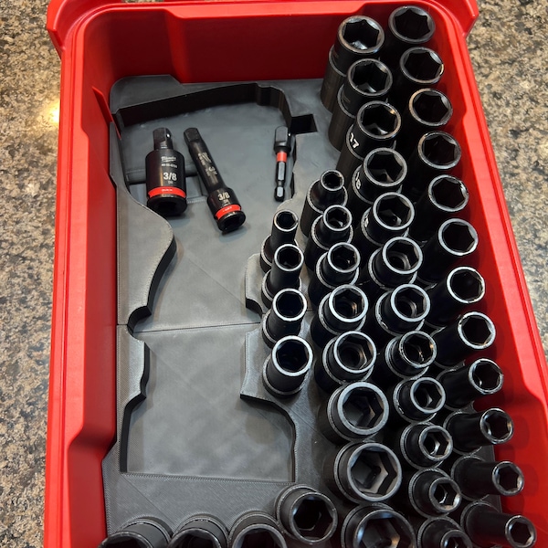 3/8 M12 Stubby Organizer Insert for Milwaukee Packout (insert Only) - Etsy