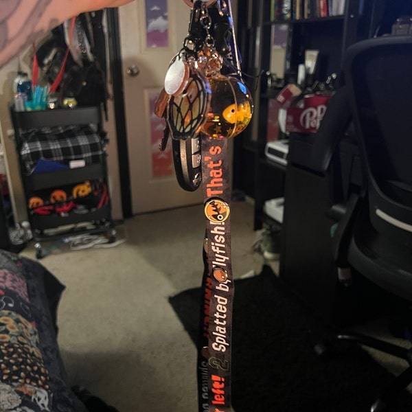 Splatoon Grizzco Salmon Run Lanyard Badge Holder - Etsy
