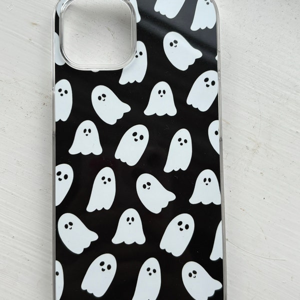 Ghosts Cute Spooky Ghost Halloween Pattern Custom Phone Case/cover for ...