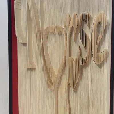 Nurse Stethoscope Book Folding Pattern Ideal Gift Book Art Book ...