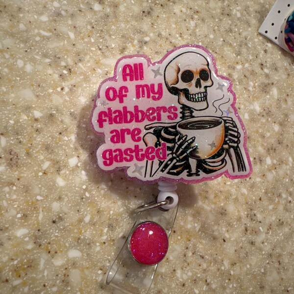 Pink Awareness Ribbon Badge Reel, Retractable Swivel Alligator Clip ...