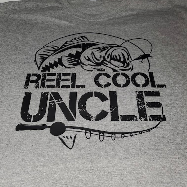 Reel Cool Uncle Svg, Uncle Dad Svg, Gift for Uncle Svg, Retro Uncle Svg ...