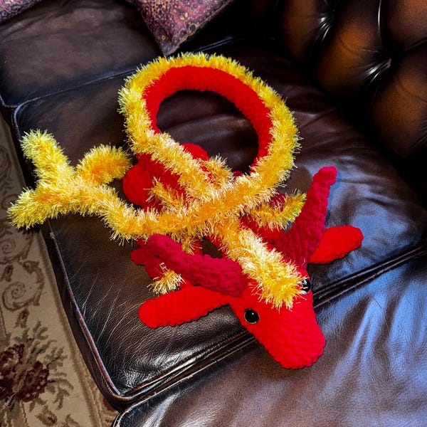 Winnie the Dragon OFFICIAL Pattern - Etsy