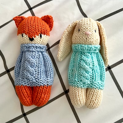 Pocket Buddies KNITTING PATTERN - Etsy UK