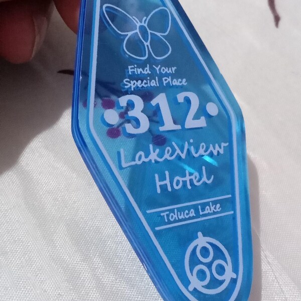 Silent Hill 2 Lakeview Hotel "find Your Special Place" Acrylic Keyring ...