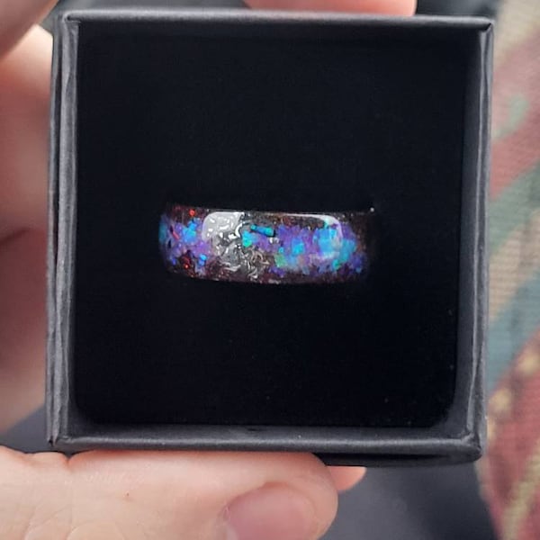 The "t-rex Galaxy Ring" * Tyrannosaurus Bone and Meteorite Glow in the ...