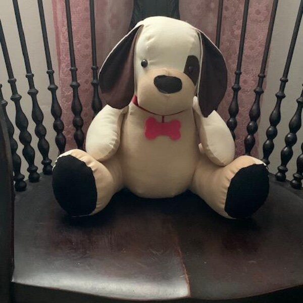 Kip the Keepsake Dog Plush Toy Sewing Pattern From Funky Friends ...