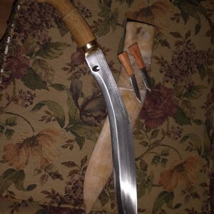 18 Inches Long Blade Sword-dragon Tooth Sword-d Guard - Etsy