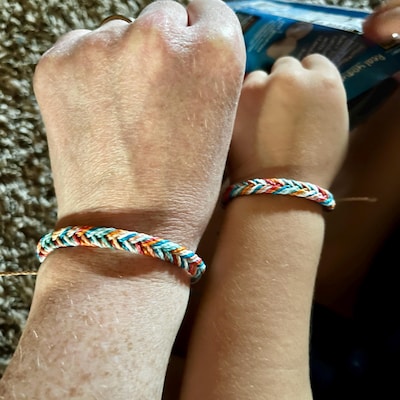 BLACK Bracelet or Anklet Stack, Set of 5 // Waterproof Bracelets, Beach ...