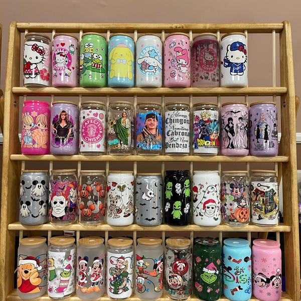 16 Ounce 4-shelf Libby Cup Tumbler Display - Etsy