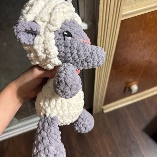 Luna the Lamb No-sew Lovey Crochet Pattern English PDF - Etsy