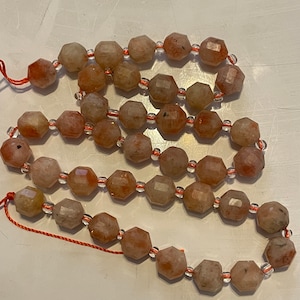AAA Natural Fire Sunstone Bead. 6mm8mm10mm Round Smooth - Etsy